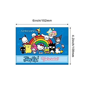 SUTRADHAR 24pcs Kids Birthday Invitations,Kids Party Invitations Birthday Party Supplies Decoration (Invitations24)