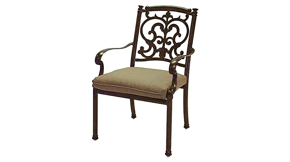 Darlee Santa Barbara 7-Pc Cast Aluminum Outdoor Dining Set
