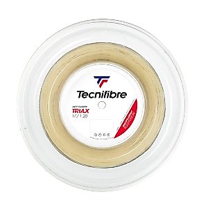 Tecnifibre Triax Unisex Adult Tennis Rope, Natural, 1.33/200 m