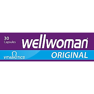 Wellwoman Vitabiotics Advanced Vitamin & Mineral Formula with Evening Primrose & Starflower Oils 30 Capsules