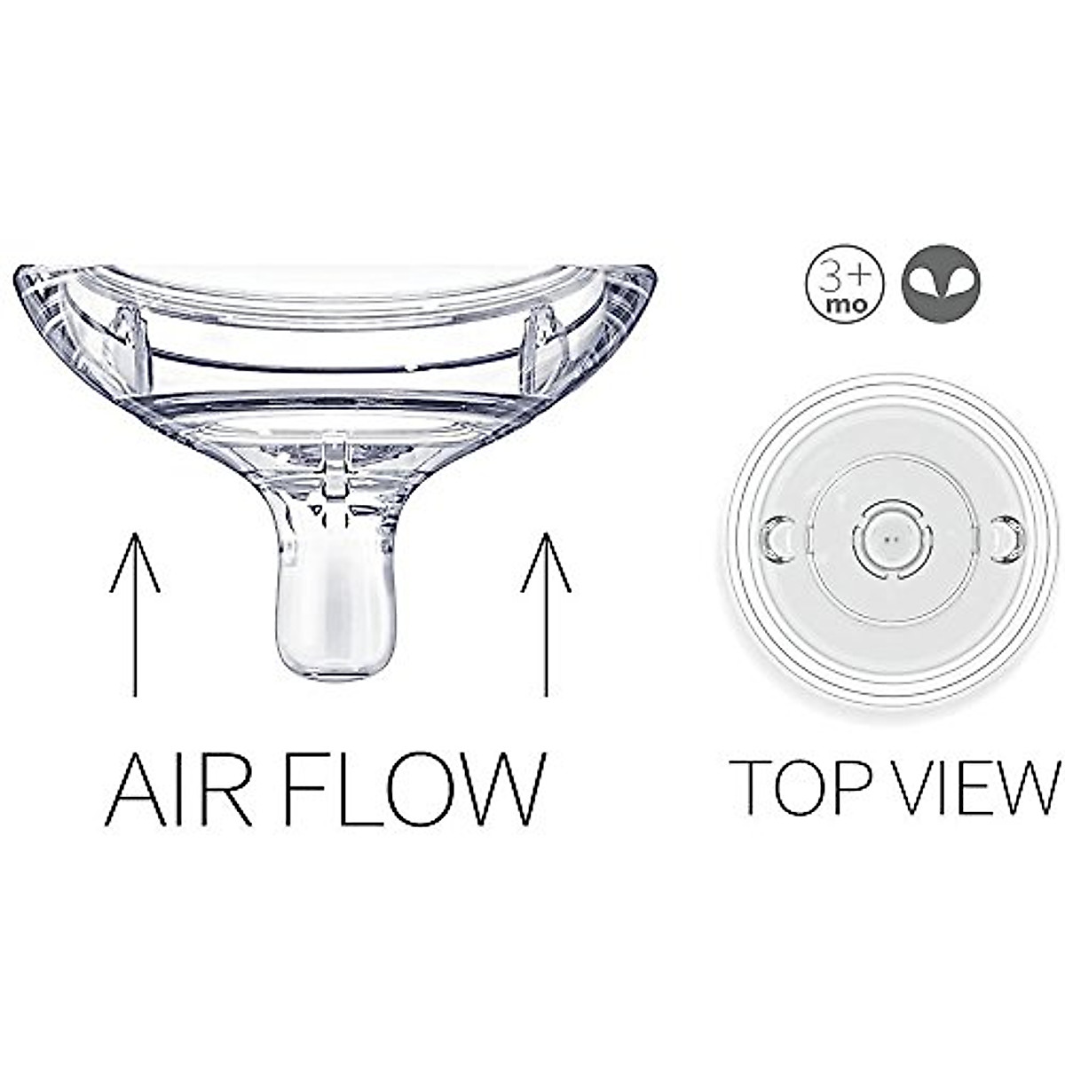 Comotomo Natural Feel Bundle - 2 Items (Pink, 5oz + 8oz)