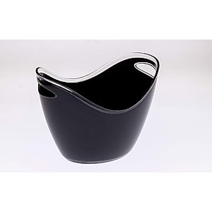 IMC Plastic Ice Bucket, Large, Black