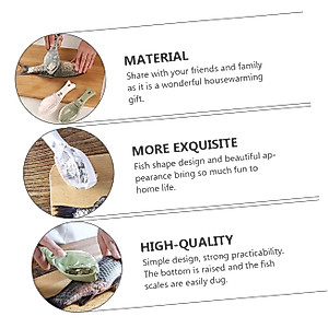 Holibanna 6 pcs Scale Remover Fish Cleaning kit Shrimp deveiner Tool frogmore Shrimp Cleaner Fish Scaler Shrimp Peeler and deveiner Tool Coconut Grater Tools as Peeling Machine with Cover