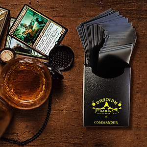 Commander Deck Boxes Set of 5 + 500 Sleeves