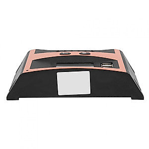 MPPT Controller, Simplified Version MPPT Charge Controller PCB Circuit Board Solar Panel Regulator 12V / 24V LCD Display Automatic Battery Controller Orange + Black(60A)