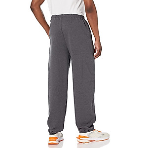 Hanes Men's Ultimate Cotton Pant, Charcoal Heather, Small