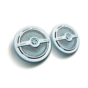 Sony XSMP1621 6 1/2-Inch coaxial 2-way Marine Speaker,White