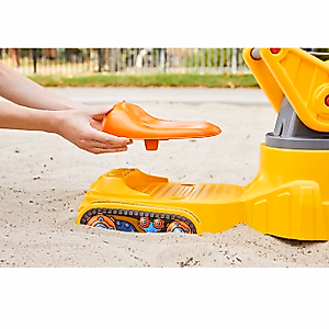 Little Tikes You Drive Excavator Sand Toy kids can sit, scoop and dump