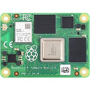 Raspberry Pi Compute Module 4 The Power of Raspberry Pi 4 in A Compact Form Factor, 8GB eMMC 1GB RAM, 2.4/5.0GHz Wi-Fi & Bluetooth 5.0 (CM4101008)