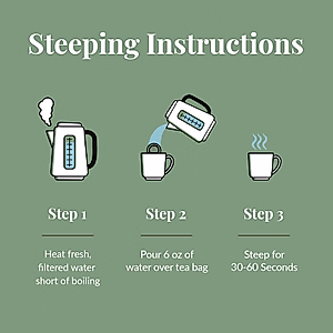 The Republic of Tea Asian Jasmine White Tea, 50-Count