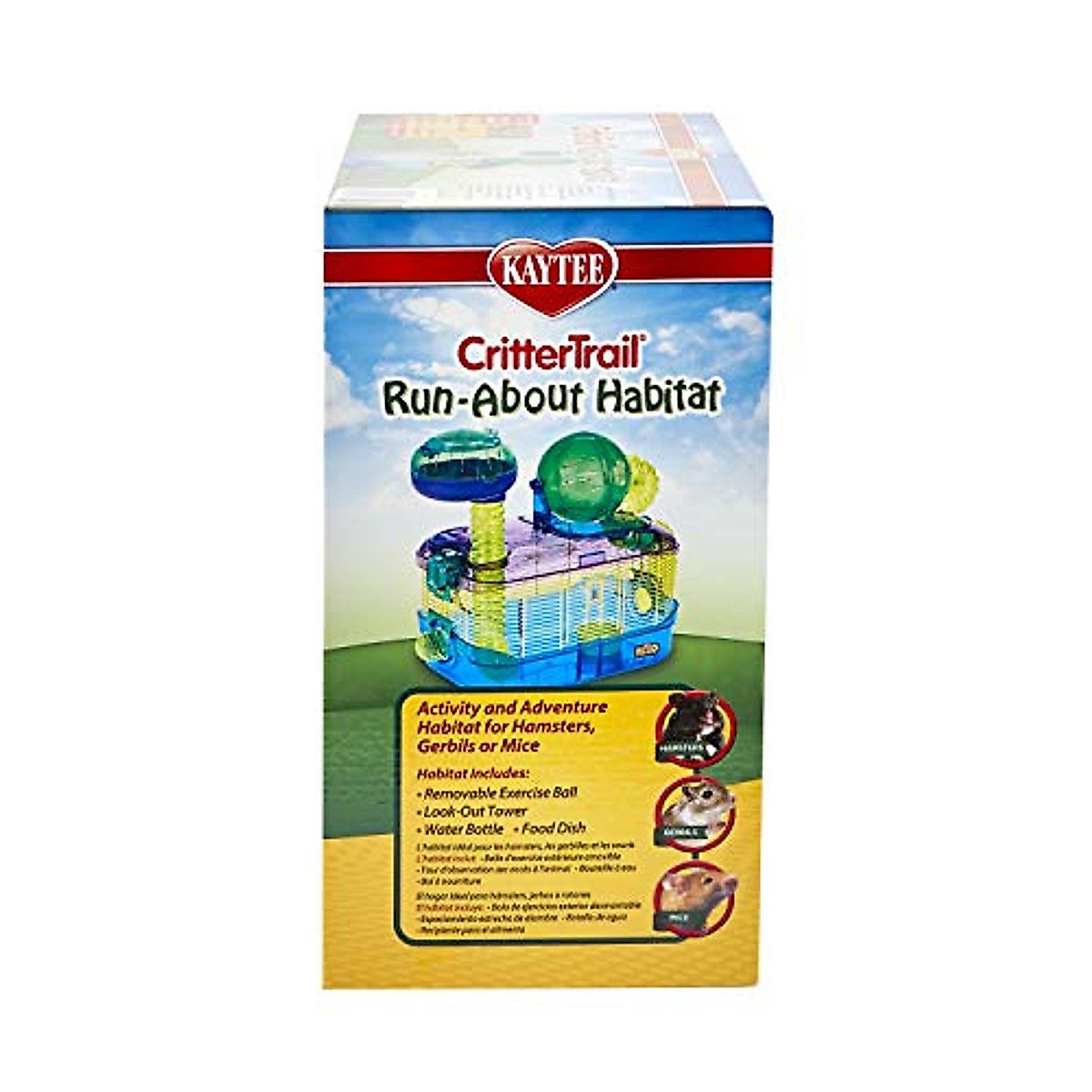 Kaytee CritterTrail Run-About Habitat for Pet Hamsters, Gerbils, Mice and Other Small Animals