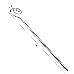 Marsrut Perfect DIY Dipping Chocolate Tool Set Reliable Stainless Steel Spiral Swirl Candy Fork for Handmade Praline and Truffle Baking Supply