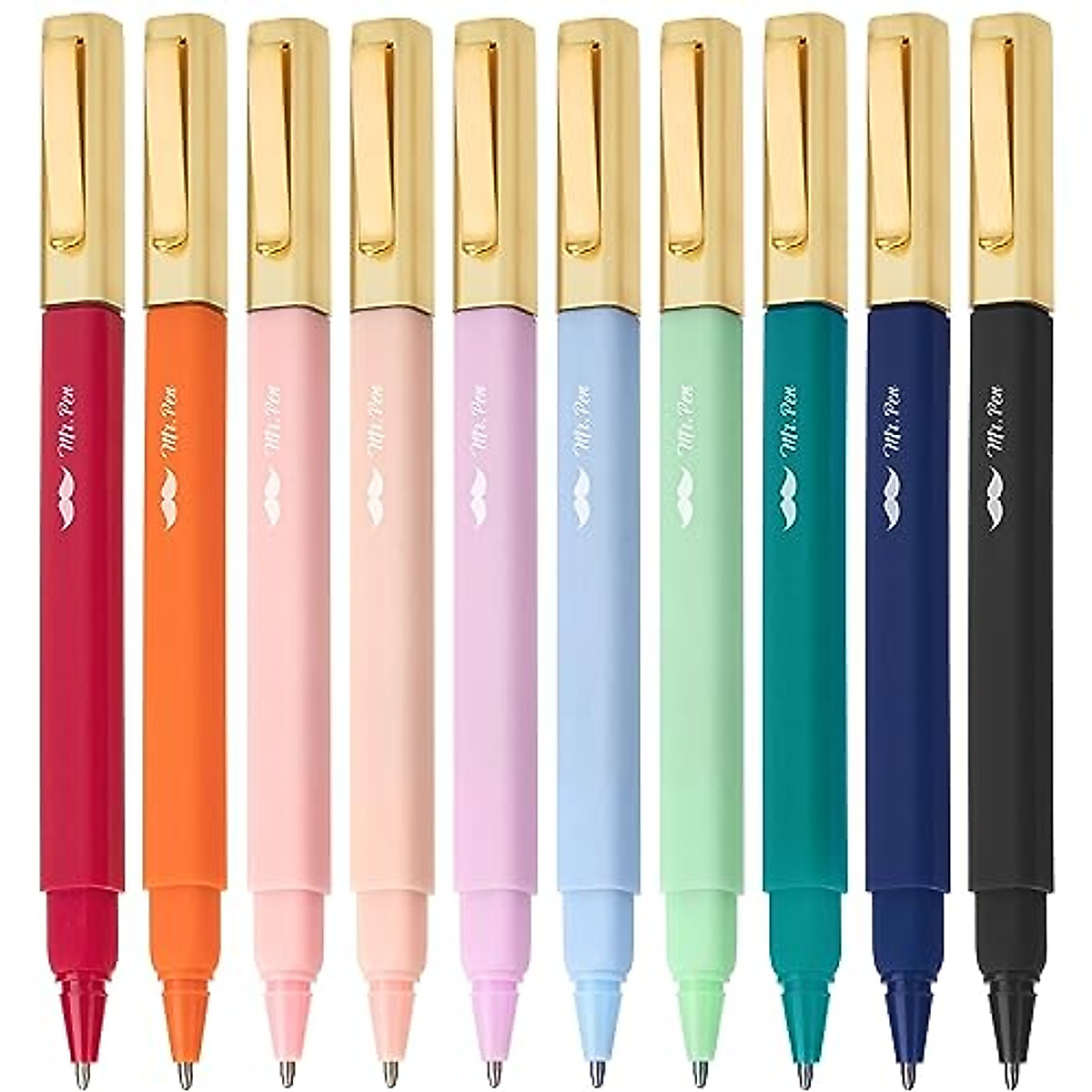 Mr. Pen Aesthetic Pens - 10 Pack of Colors