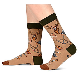 Zmart Hunting Gifts For Men Who Have Everything - Deer Hunting Gifts For Boys, Hunter Socks