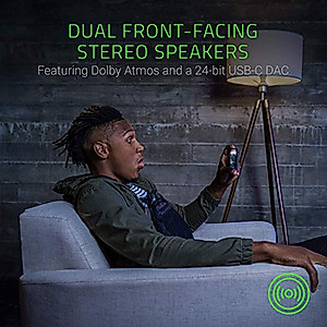 Razer Phone 2, Unlocked Gaming Smartphone – 120Hz QHD Display – Snapdragon 845 – Wireless Charging – Chroma – 8GB RAM - 64GB - Satin Black (Renewed)