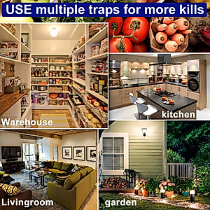 Electric Rat Trap - Humane Mouse Traps Indoor for Homes, Instantly Kill Rodent Zapper with Powerful Voltage, Works for Mice Rats Chipmunks Squirrels