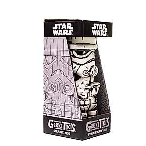 Geeki Tikis Star Wars Stormtrooper V2 Ceramic Mug | Holds 15 Ounces