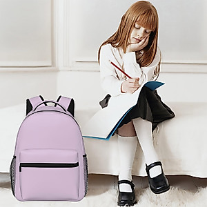 CUKCIC ERICAT 3D Printing Backpack Cute Purple Daily Large Capacity Personalized Backpack