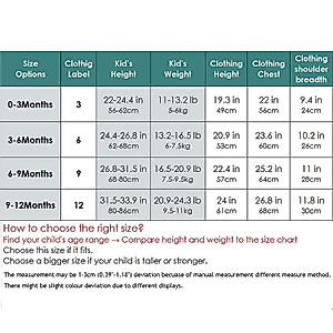 Baby Boy's Fleece Snowsuits 0-12 Months Toddlers Cute Bear Cartoon Jumpsuits Winter Hooded Rompers with Zipper Closure Beige 3-6M