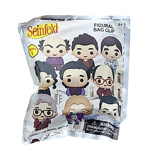 Seinfeld 3D Foam Bag Clip in Blind Bag (SINGLE)