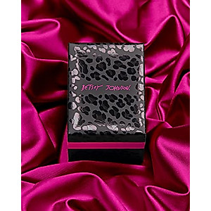 Betsey Johnson Women's Watch - Glitteratzi Wristwatch, 3 Hand Quartz Movement: BJW017PU, Size One Size, Multi Color Rhinestone