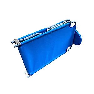 Ostrich Camping Cot with Padded Open & Close Face Cavity, Heavy Duty Powder Coated Steel Frame, Easily Folds