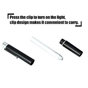 RBSD Ear Care Penlight, Diagnostic Penlight, with 5 Heads for Nurses Doctor Different Sizes Home Use