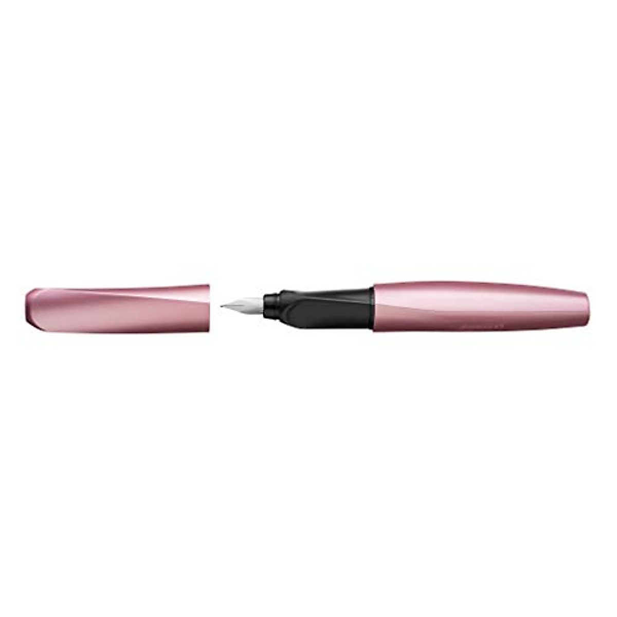 Pelikan Twist Fountain Pen with 1 Ink Cartridge, Medium Nib, Girly Rose, Boxed (806251)