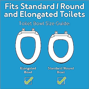 Cardinal Health ProBasics Raised Toilet Seat with Lock and Arms, 350 lb Weight Capacity.