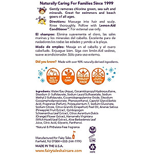 Fairy Tales Swim Shampoo for Kids - 32 oz | Made with Natural Ingredients in the USA | Chlorine Removal Swimmer Shampoo for Kids | No Parabens, Sulfates, or Synthetic dyes