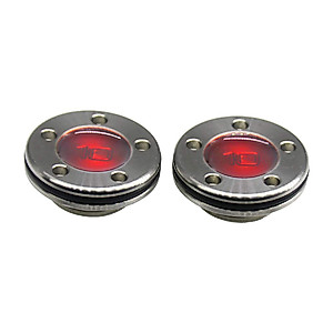 QHALEN 2pcs Golf Putter Weights (10g) Red Putter Weight for Scotty Cameron Fastback & Squareback