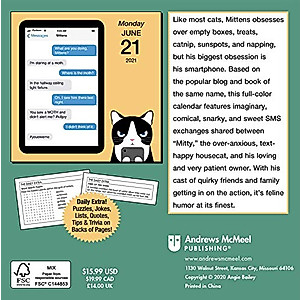 Texts from Mittens 2021 Day-to-Day Calendar