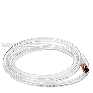 The Original Safety Siphon 10 Foot High Grade Hose, 1/2" Valve Siphon - Self Priming Pump Transfers 3.5 Gallons of Liquid Per Minute - Great for Pools, Fish Tanks, Fuel, and More