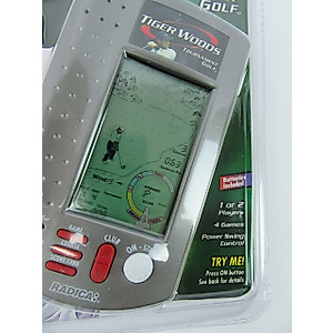 Vintage Tiger Woods Radica Tournament Golf Handheld Electronic Game