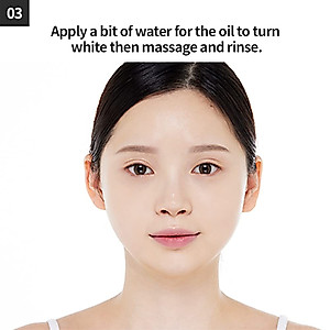 ETUDE HOUSE Real Art Cleansing Oil Moisture 185ml | Moist type cleansing oil effective for removing dead skin cells, cleansing away makeup residue and old skin cells