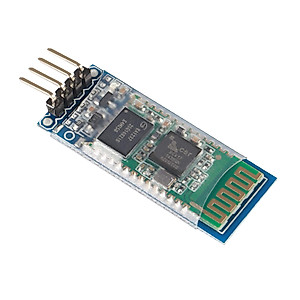 5PCS HC-06 RS232 Wireless Bluetooth Serial Port 4 Pin RF Transceiver Board Module Bi-Directional Serial Support Slave and Master Mode