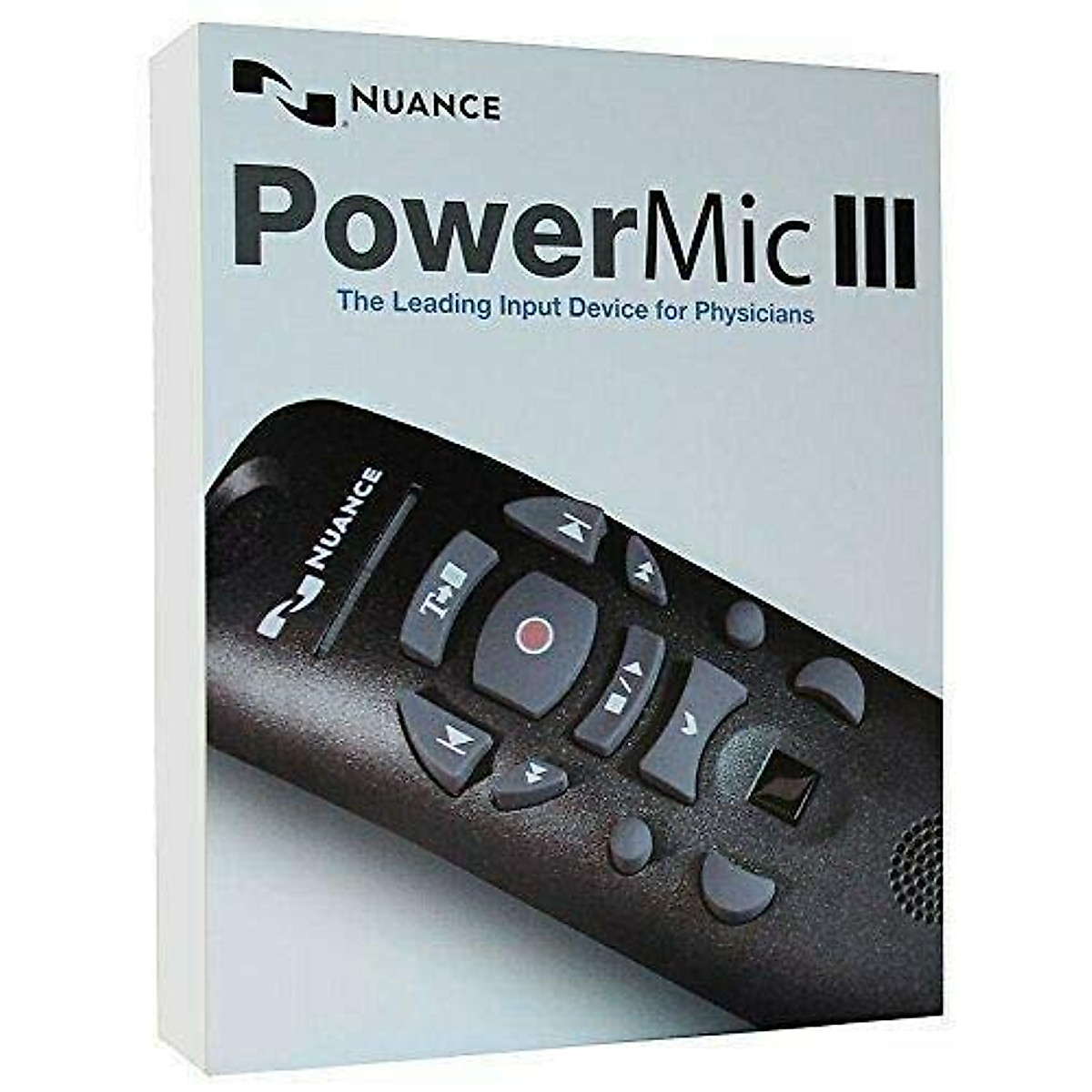 Nuance Powermic III 3 Speech Recognition Microphone Medical Edition (3 Foot Cord)