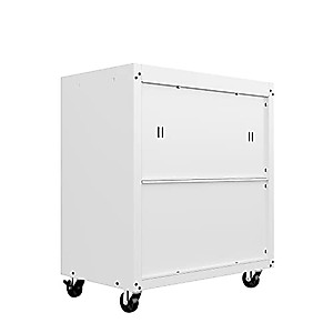 Manhattan Comfort Fortress Storage Units, White