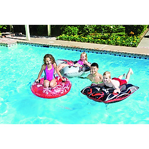 Poolmaster SNO Cap Inflatable Snow Tube and Snow Sled with Handles