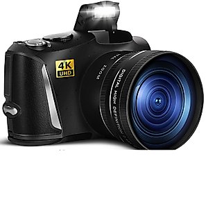 G-Anica 4K Digital Cameras for Photography and Video with Autofocus 16X Digital Zoom