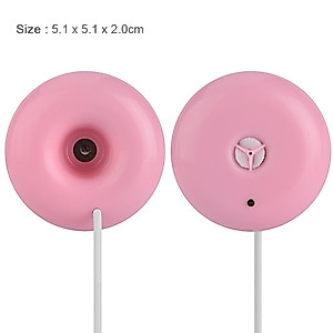 USB Donuts Humidifier Mini Cute Mist Humidifier Floating Water Air Fresher Aroma Diffuser for Home SPA Car Travel Use