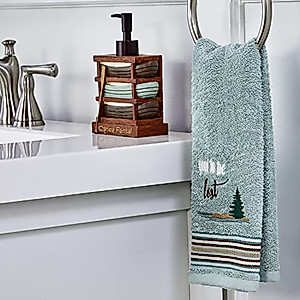 SKL Home Waterfront Hand Towel, Jade