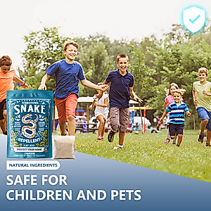 FfordHome Snake Repellent for Yard Powerful, Snake Away Repellent for Outdoors, Snake Repellent for Outdoors Pet Safe,Keep Snakes Away Repellent for Yard, Rattlesnake Repellent for Home