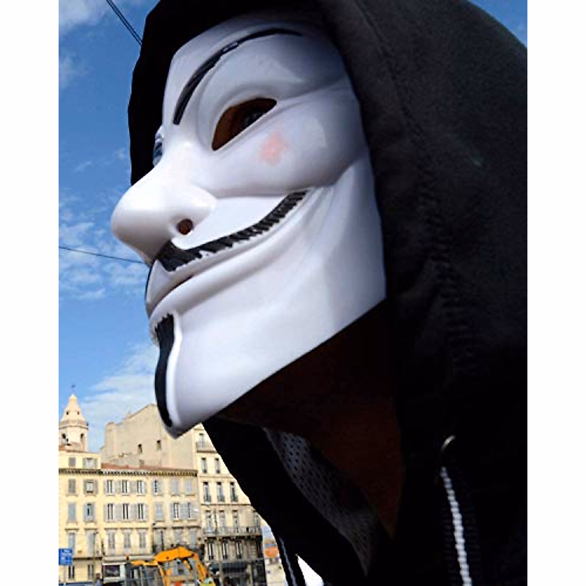 V for Vendetta Mask, Halloween Masks - Guy Masks for Kids Costume