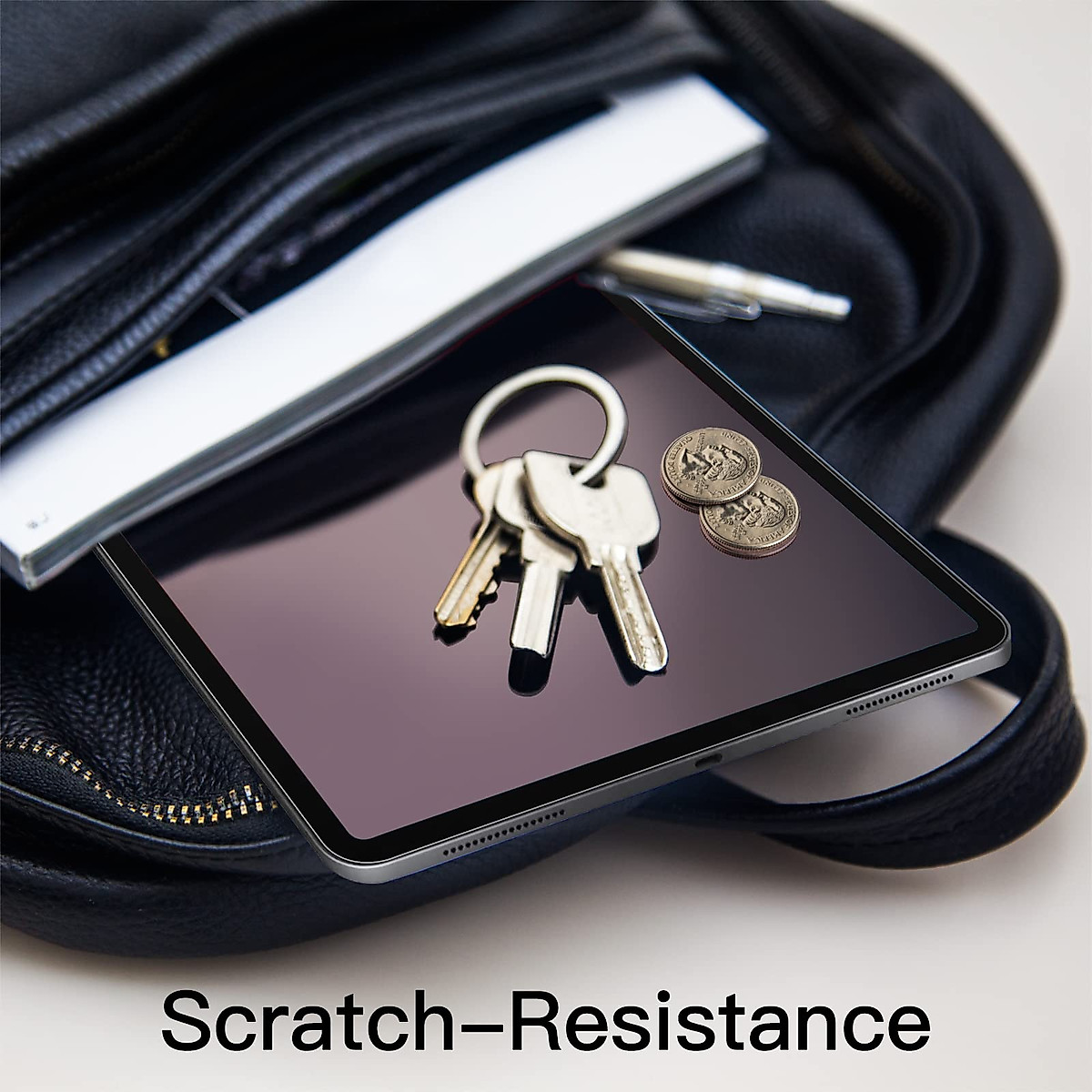 JETech Paper Screen Protector for iPad Pro 12.9-Inch 2022/2021/2020/2018 Model Edge to Edge Liquid Retina Display, Anti-Glare, Matte PET Paper Film for Drawing