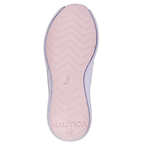 Nautica Kids Girls Youth Fashion Sneaker Running Tennis Shoes-Canvey Saga Mesh Pastel Tie Dye Size-2