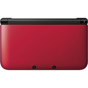 Nintendo 3dsXL Console - Black Red - (Used) [nintendo_3dsXL