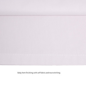 Belsden 600TC Cotton Toddler Pillowcase, 2 Pack Travel Pillow Case with Envelope Closure, 14x20in, Breathable Soft Moisture Wicking Pillow Covers Fit Small Pillow up to 14x19in, Pure White