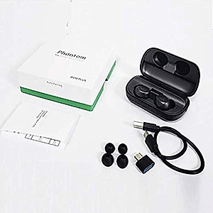TBIIEXFL Headset Touch Function with Charging Box Stereo Headphones in-Ear Built-in Microphone Headphones Sports Subwoofer