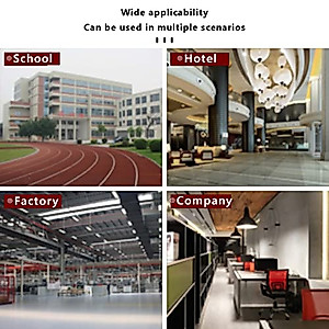 LOJOO Floor Standing Movable Mop Broom Holder Utility Racks, Put Wet mops Cleaning Tool Rack Stainless, Cleaning Tool Cart Storage, for Schools Hospitals Factories Hotels Restaurant